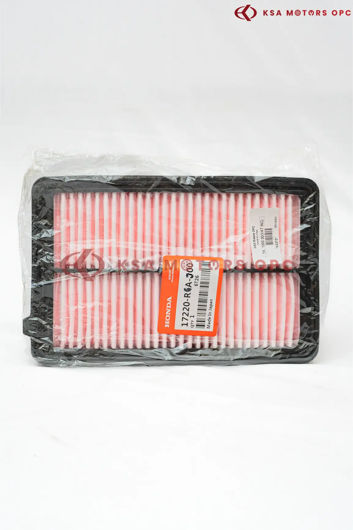 Honda Air Filter Replace for 17220-R6A-J00 - KSA MOTORS OPC